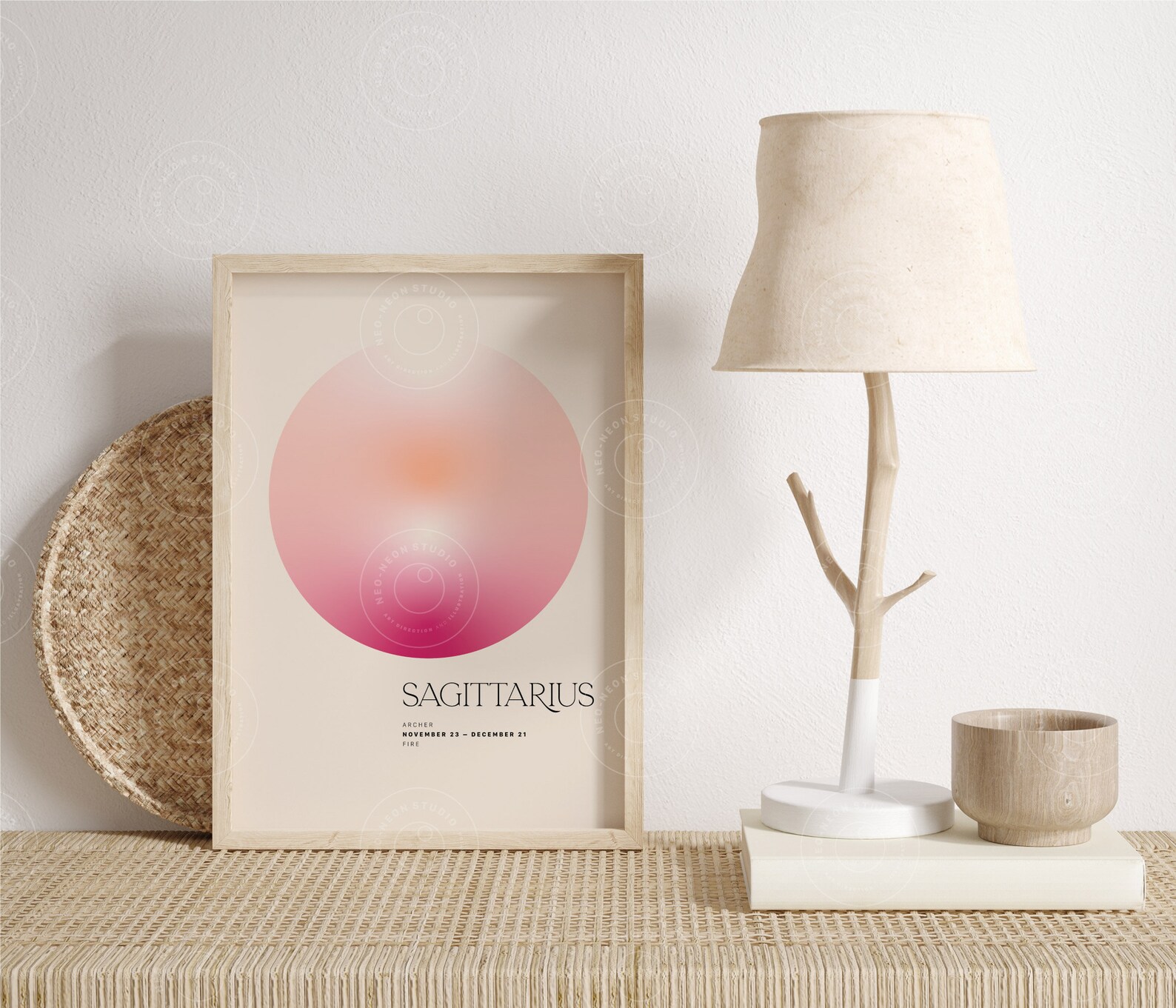 Sagittarius Poster Sagittarius Art Print Zodiac Poster - Etsy