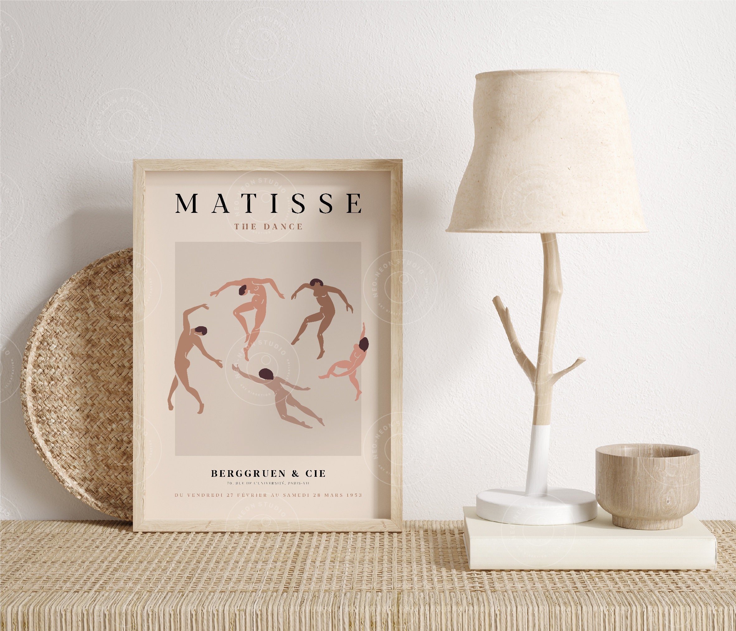 Matisse the Dance, Dancing Figures, Matisse Art Print, Matisse Poster ...