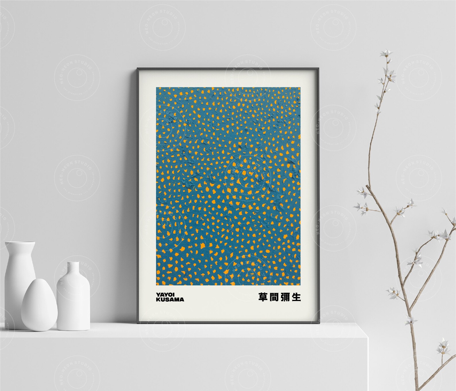 Yayoi Kusama Infinity Dots, Yayoi Kusama Art Print, Printed Yayoi ...
