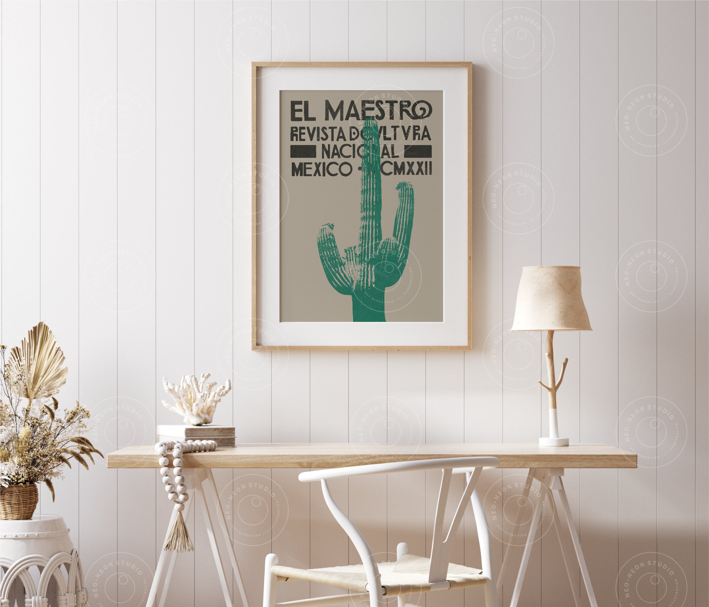 El Maestro Poster, Mexican Vintage Art Print, Mexican Poster, Mexican ...