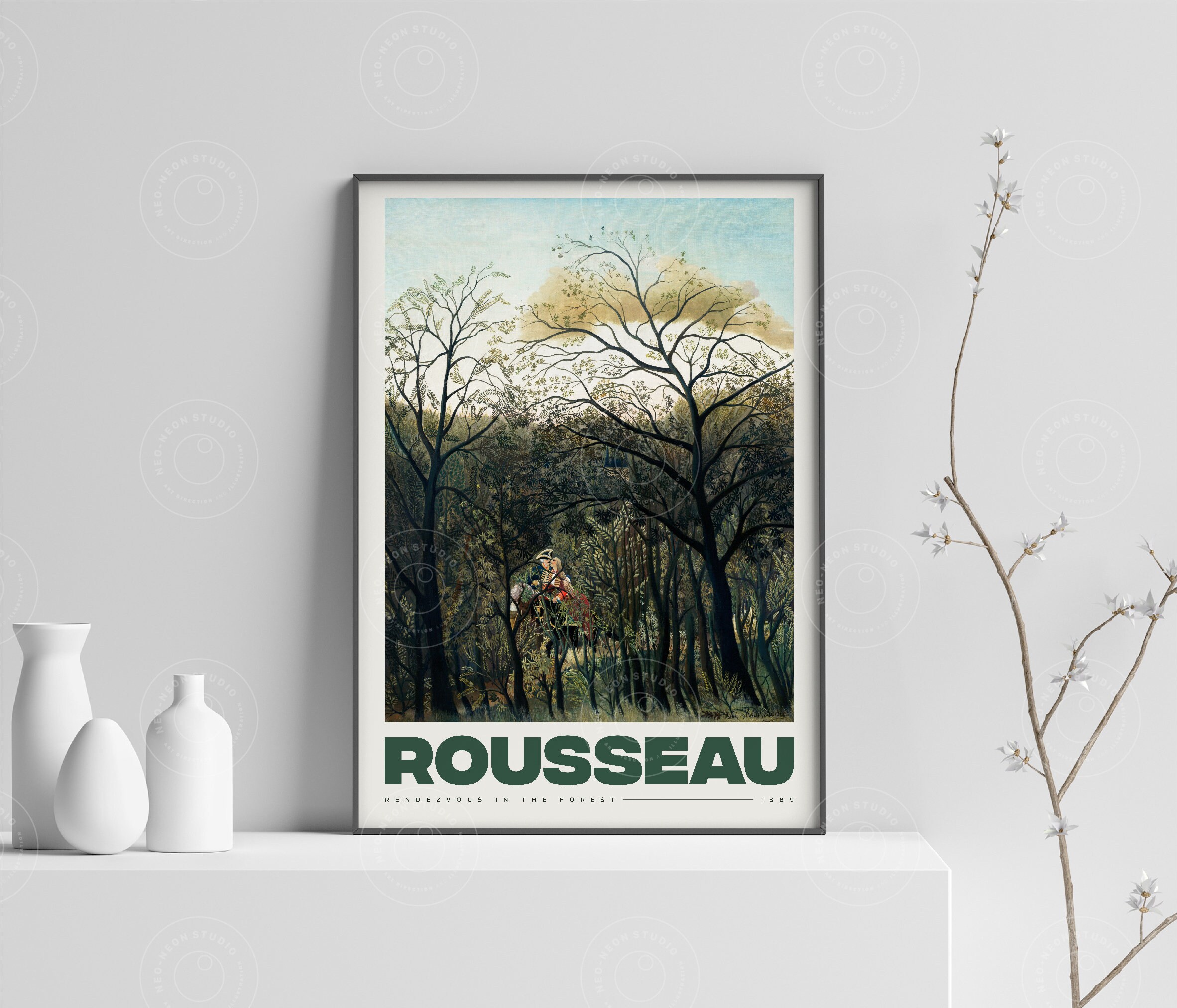 Henri Rousseau Print, Henri Rousseau Poster, Free Shipping Art ...