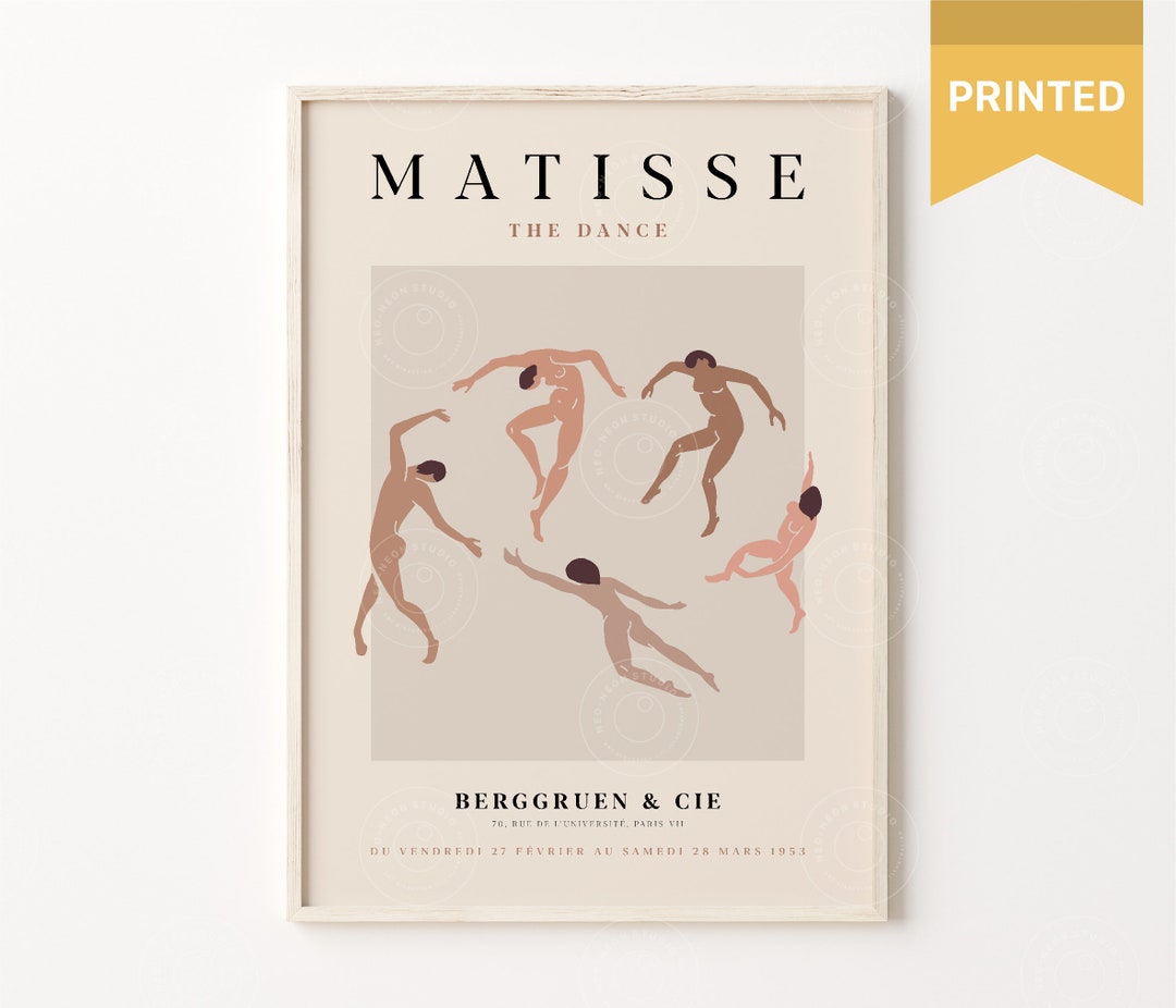 Matisse the Dance, Dancing Figures, Matisse Art Print, Matisse Poster ...