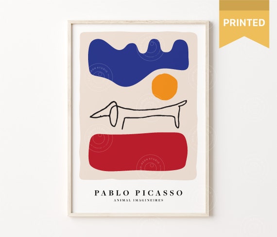 Picasso Dog Print Picasso Animal Print Picasso Dog Sketch - Etsy