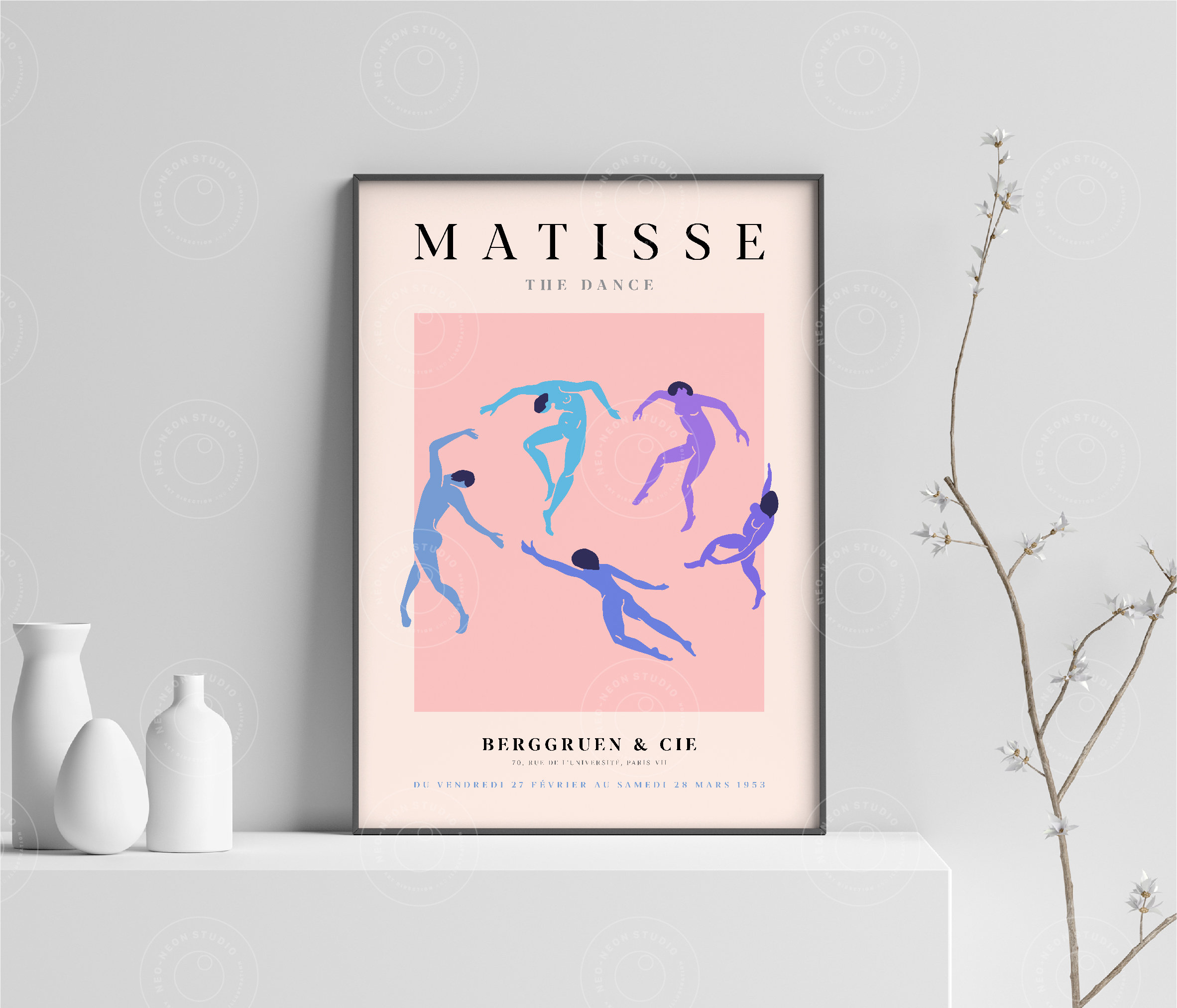 Matisse the Dance Dancing Figures Matisse Art Print Matisse - Etsy