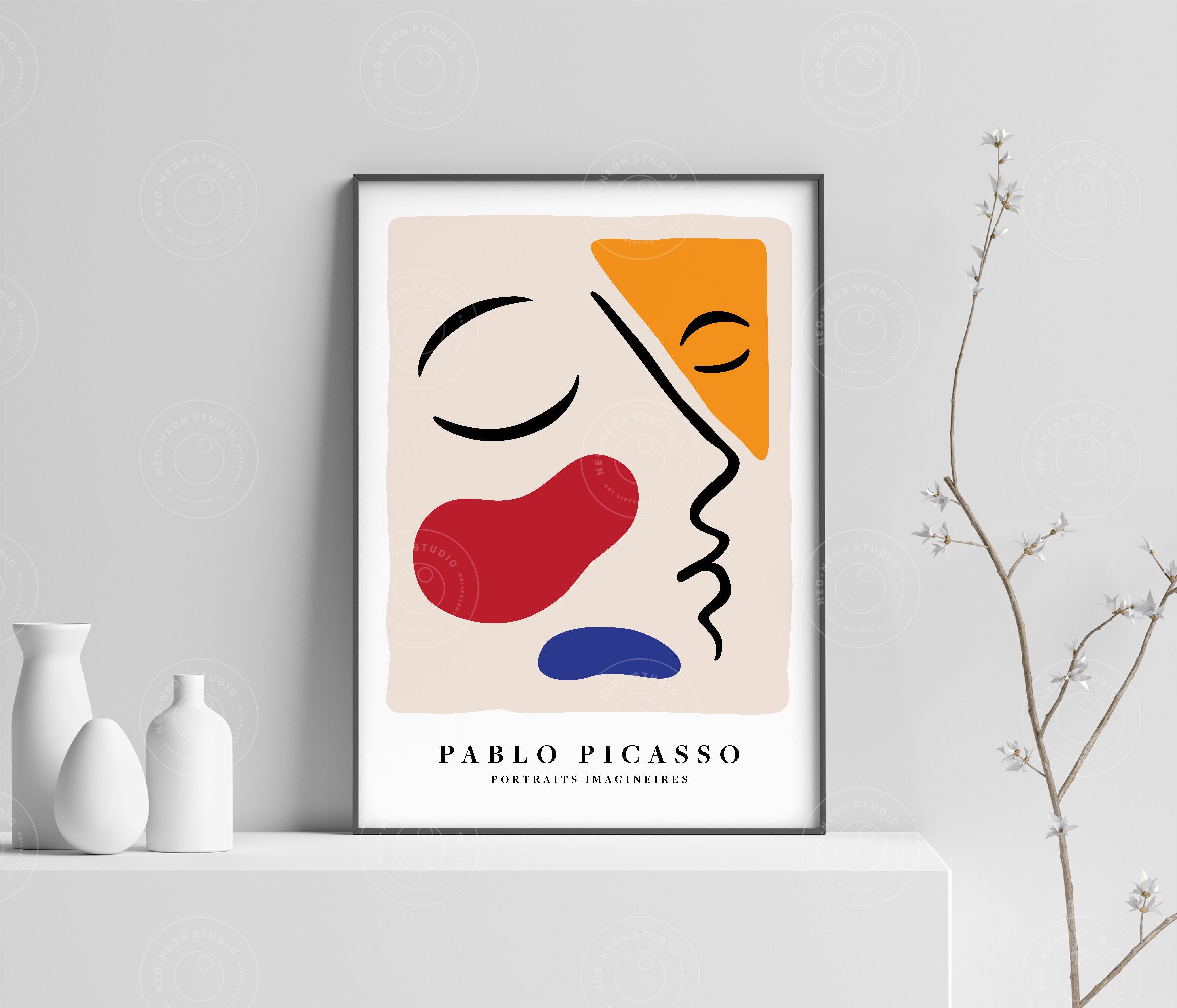Pablo Picasso Art Print, Picasso Poster, Picasso Animal Print, Picasso ...