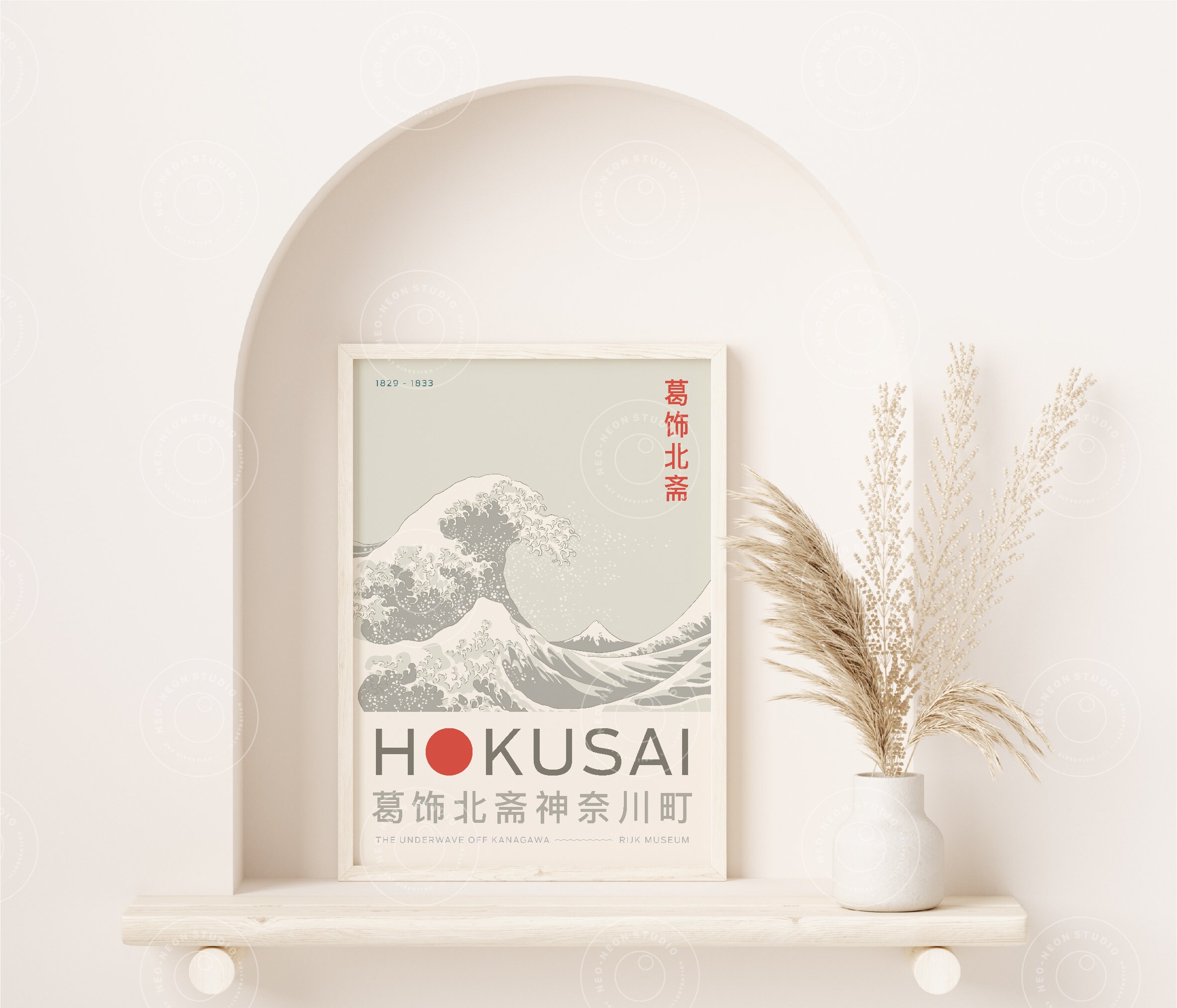 Hokusai Poster Japan Print Japan Art Print Hokusai Art - Etsy