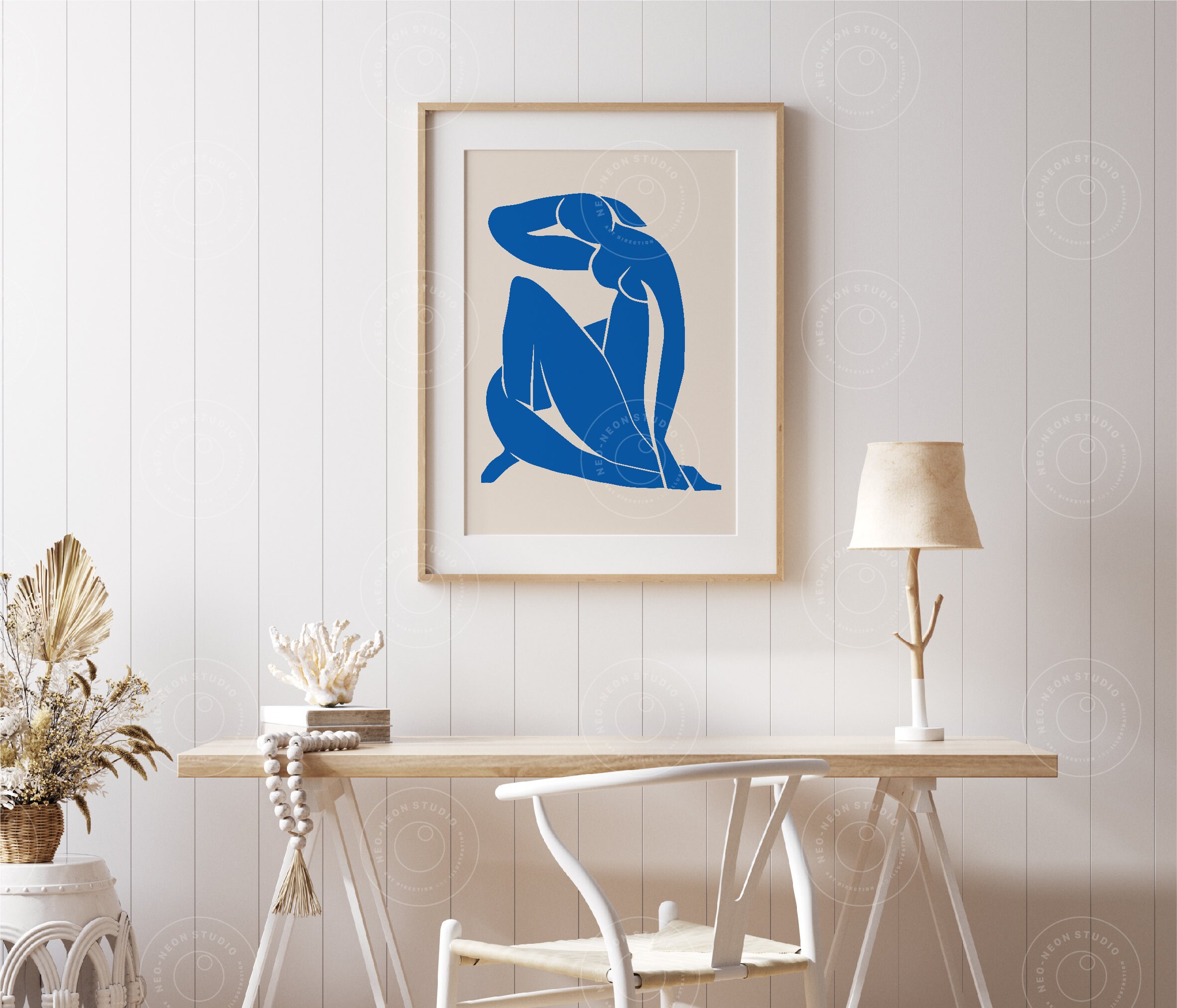 Matisse Blue Nude Poster Henri Matisse Print Matisse Leaf - Etsy