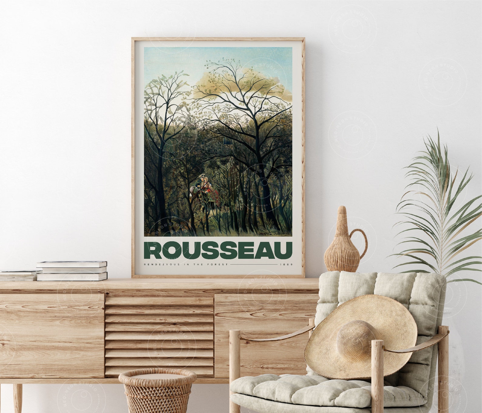Henri Rousseau Print, Henri Rousseau Poster, Free Shipping Art ...