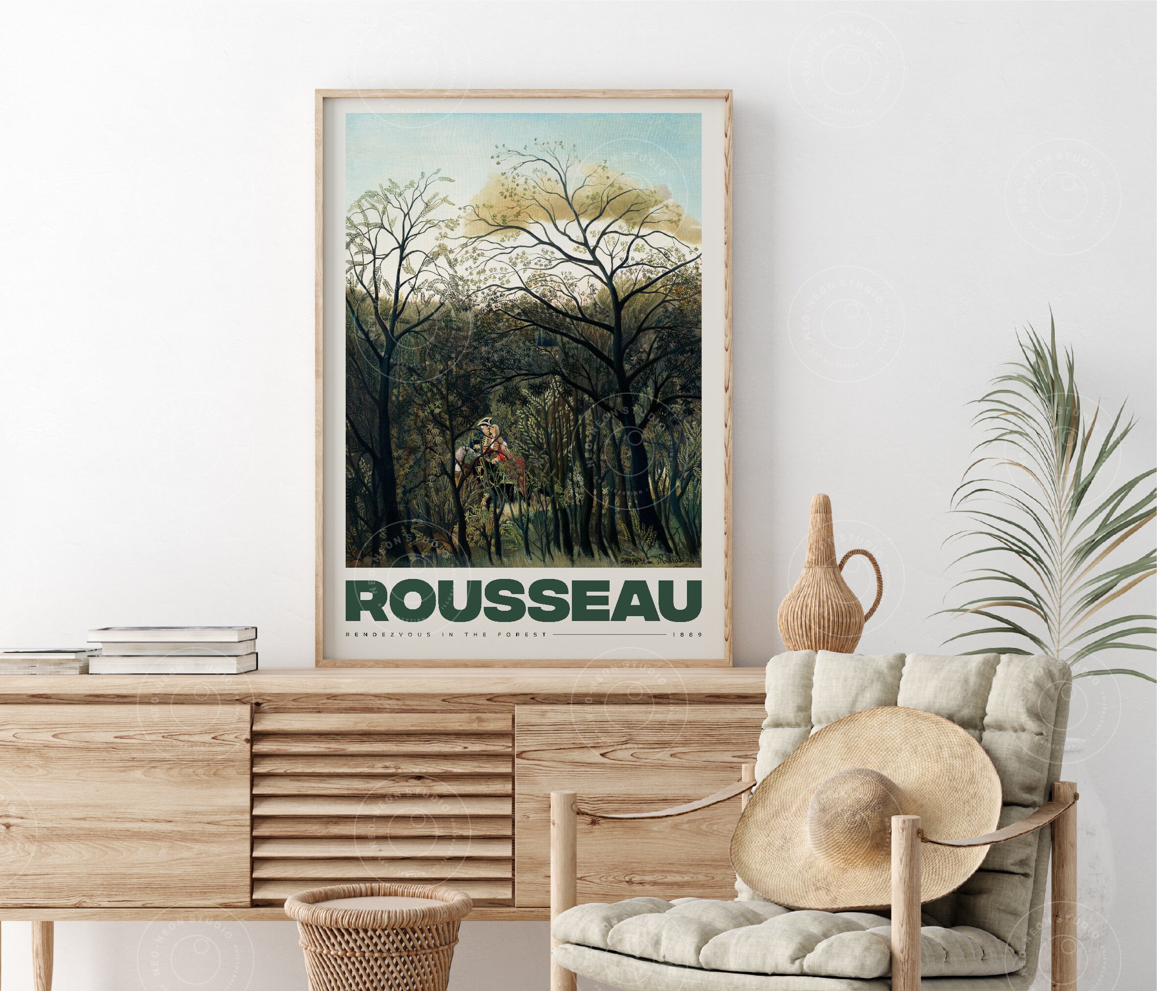 Henri Rousseau Print, Henri Rousseau Poster, Free Shipping Art ...