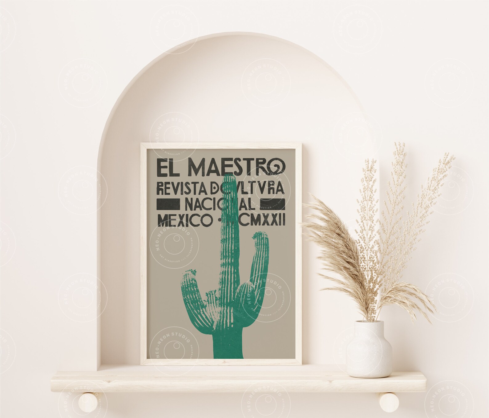 El Maestro Poster Mexican Vintage Art Print Mexican Poster - Etsy