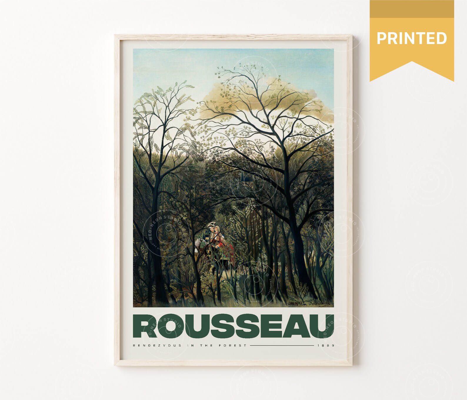 Henri Rousseau Print, Henri Rousseau Poster, Free Shipping Art ...