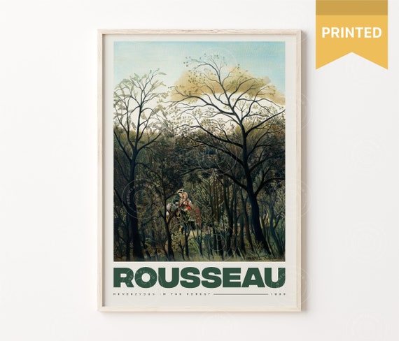 Henri Rousseau Print Henri Rousseau Poster Free Shipping | Etsy