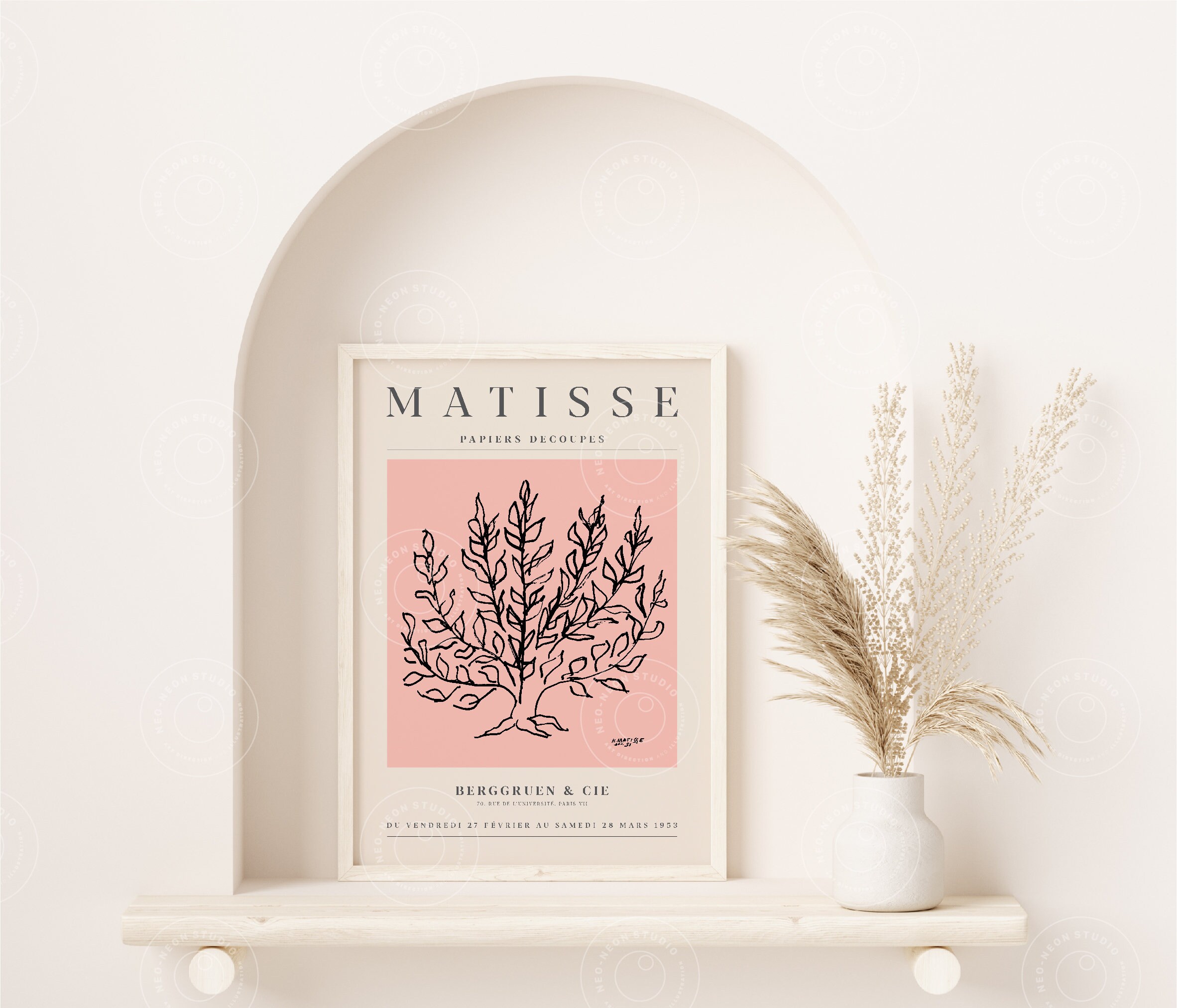 Matisse Tree Art Print, Henri Matisse Print, Matisse Flower Print ...