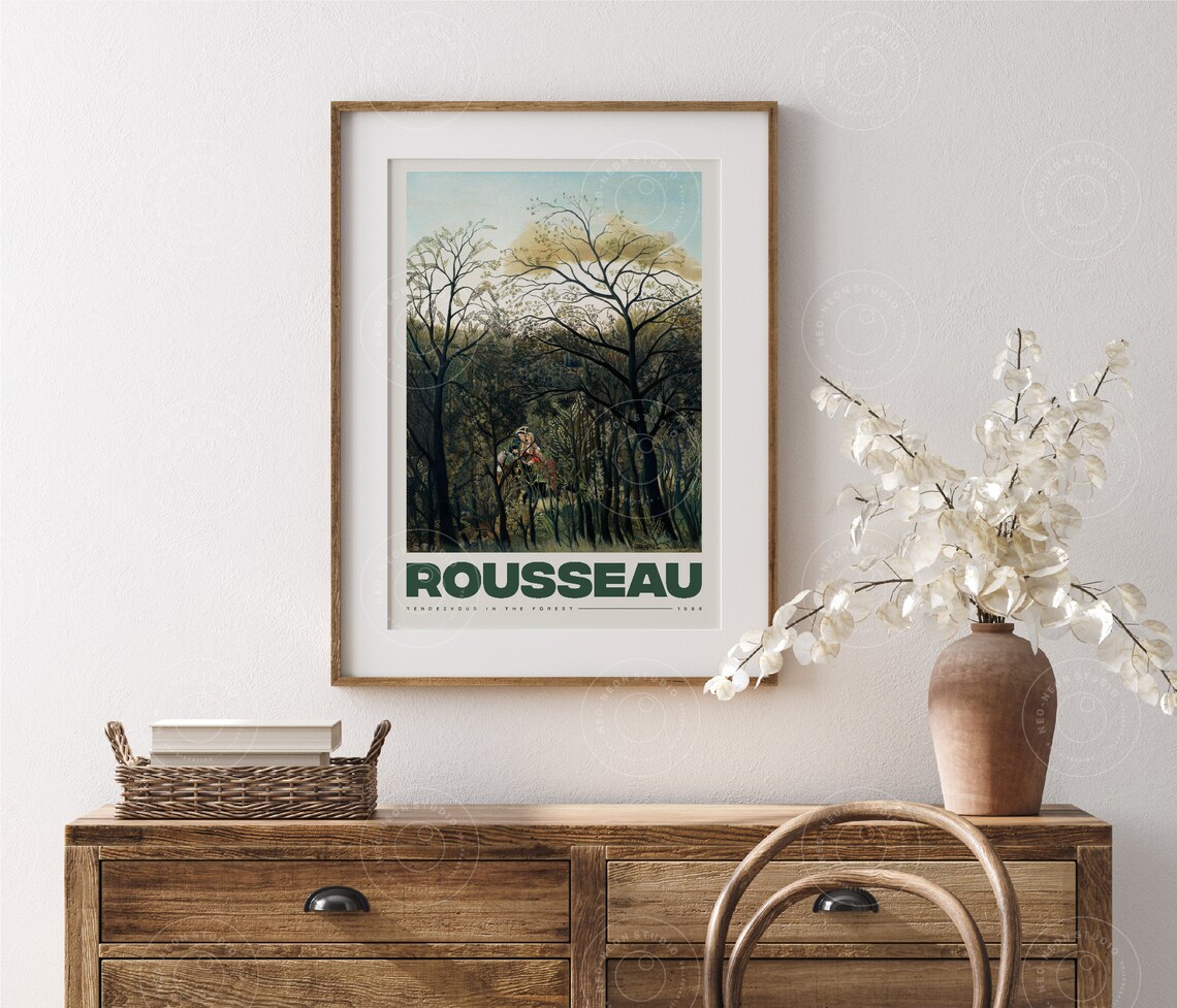 Henri Rousseau Print, Henri Rousseau Poster, Free Shipping Art ...