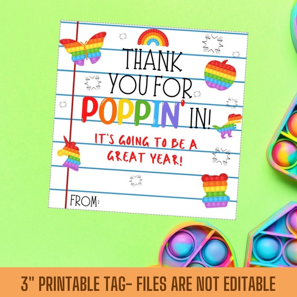 Back to School Gift Tags - Etsy