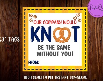 Knot Be the Same Without You Tag - Etsy