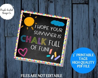 Summer Fun Gift Tags - Etsy