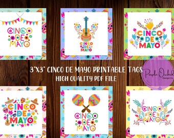 Cinco De Mayo Gift Tags - Etsy