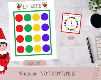 Game Twister Printable - Etsy