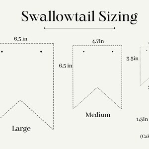 Printable Hello Spring Swallowtail Flag Banner | Spring Flower Themed ...