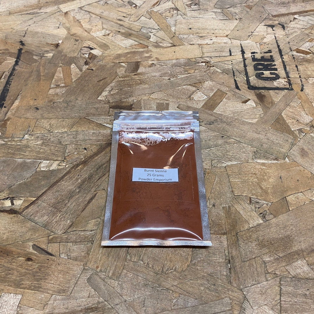 Burnt Sienna Ocher Pigment - 25 to 100 Grams Natural Pigment - Etsy