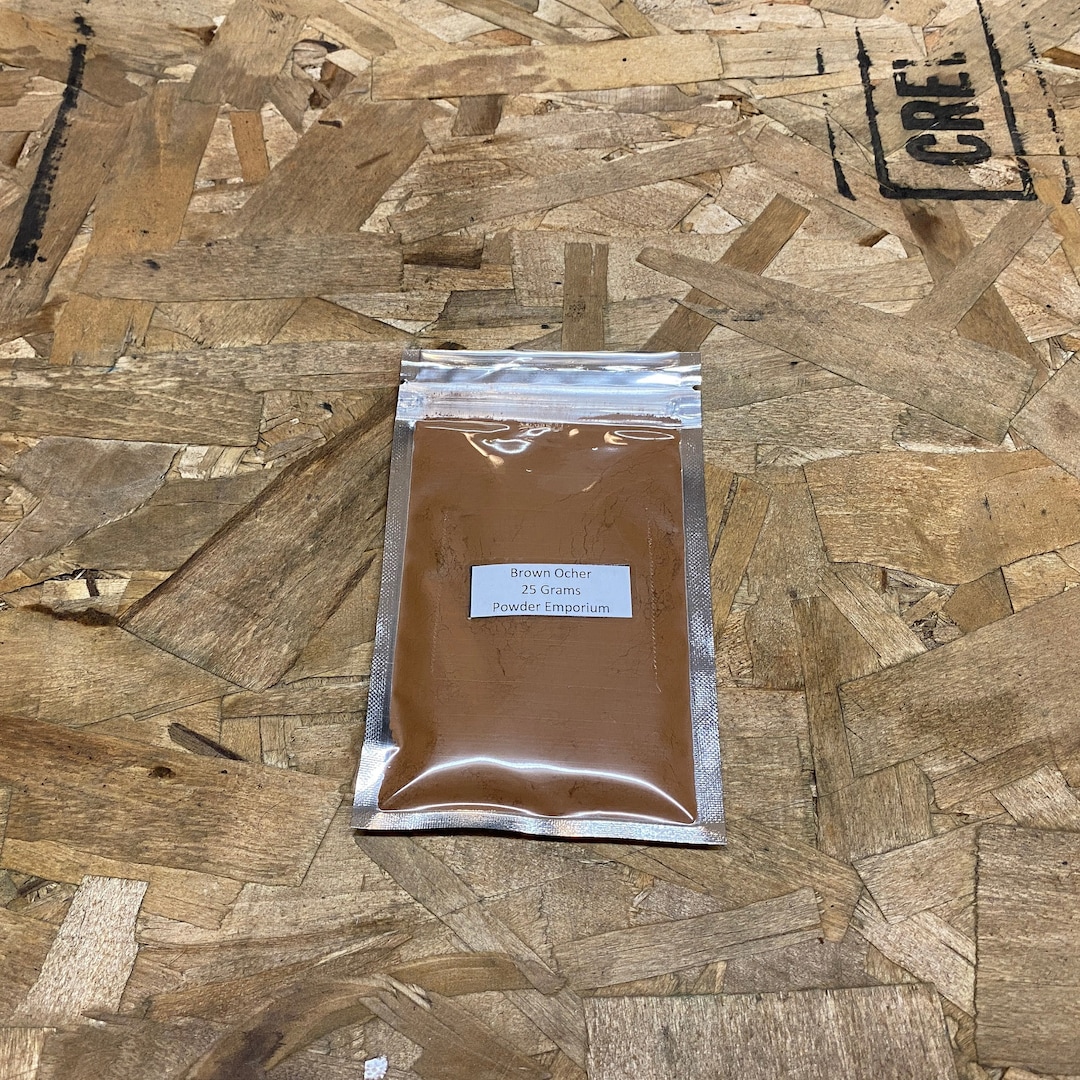 Brown Ocher Pigment - 25 to 100 Grams Natural Pigment - Etsy