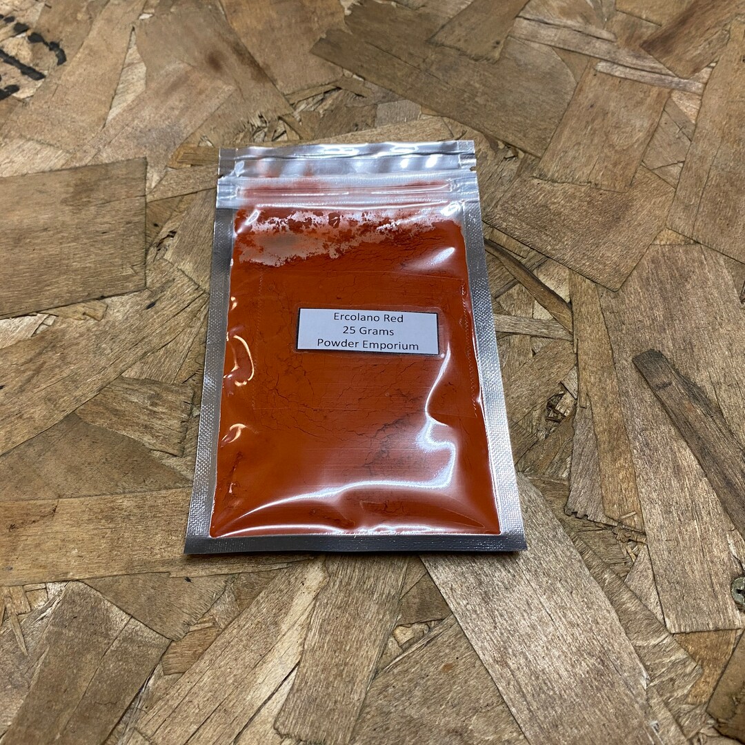 Ercolano Red Ocher Pigment - 25 to 100 Grams Natural Pigment - Etsy