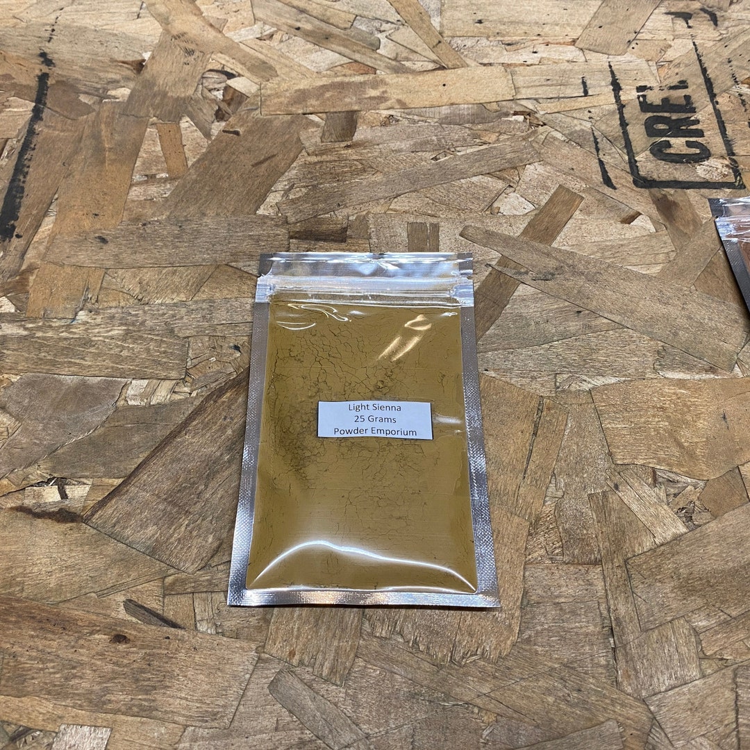 Light Sienna Ocher Pigment - 25 to 100 Grams Natural Pigment - Etsy