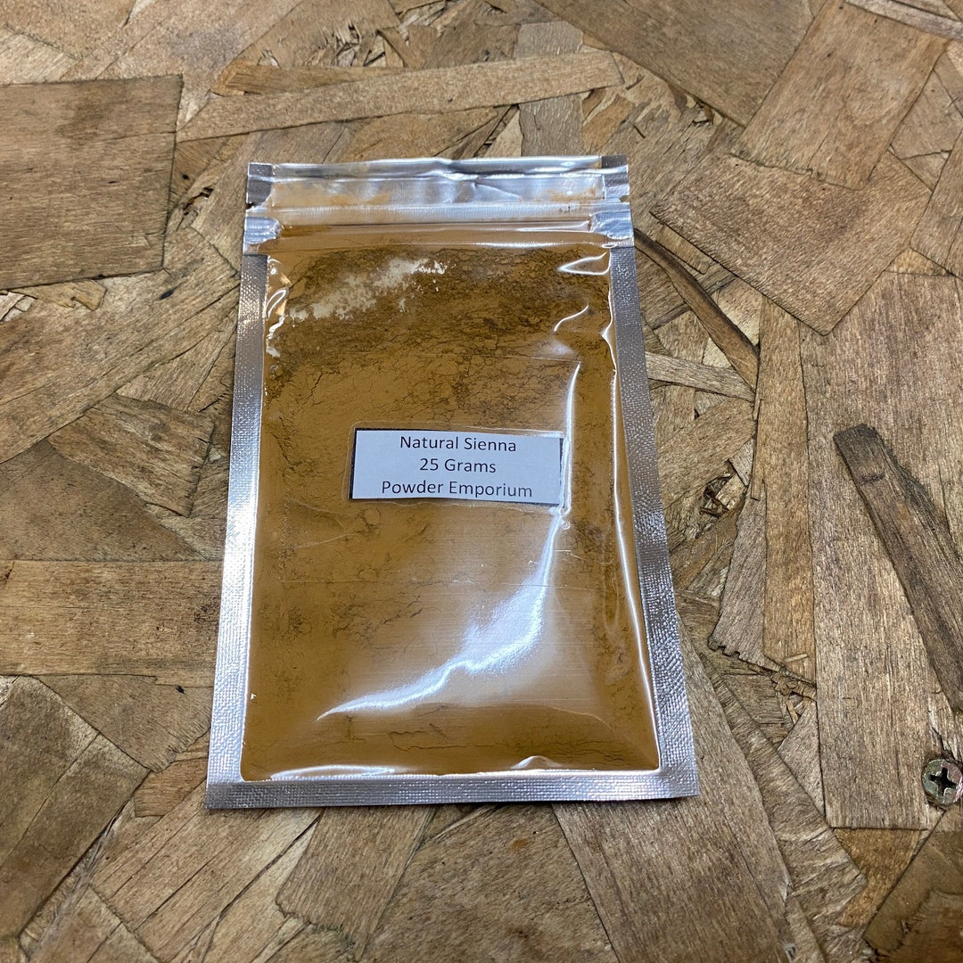 Natural Sienna Ocher - 25 to 100 Grams Natural Pigment - Etsy