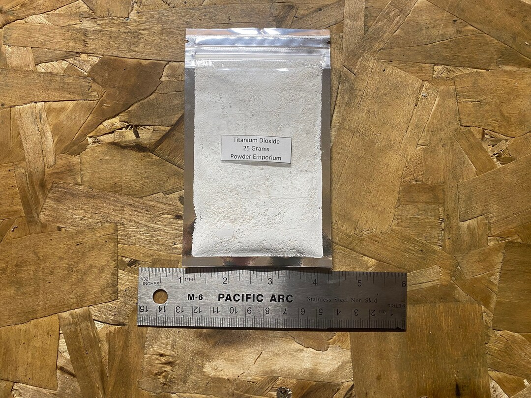 Titanium Dioxide (white Pigment) - 25 Grams Ceramic Glaze, Resin Art ...