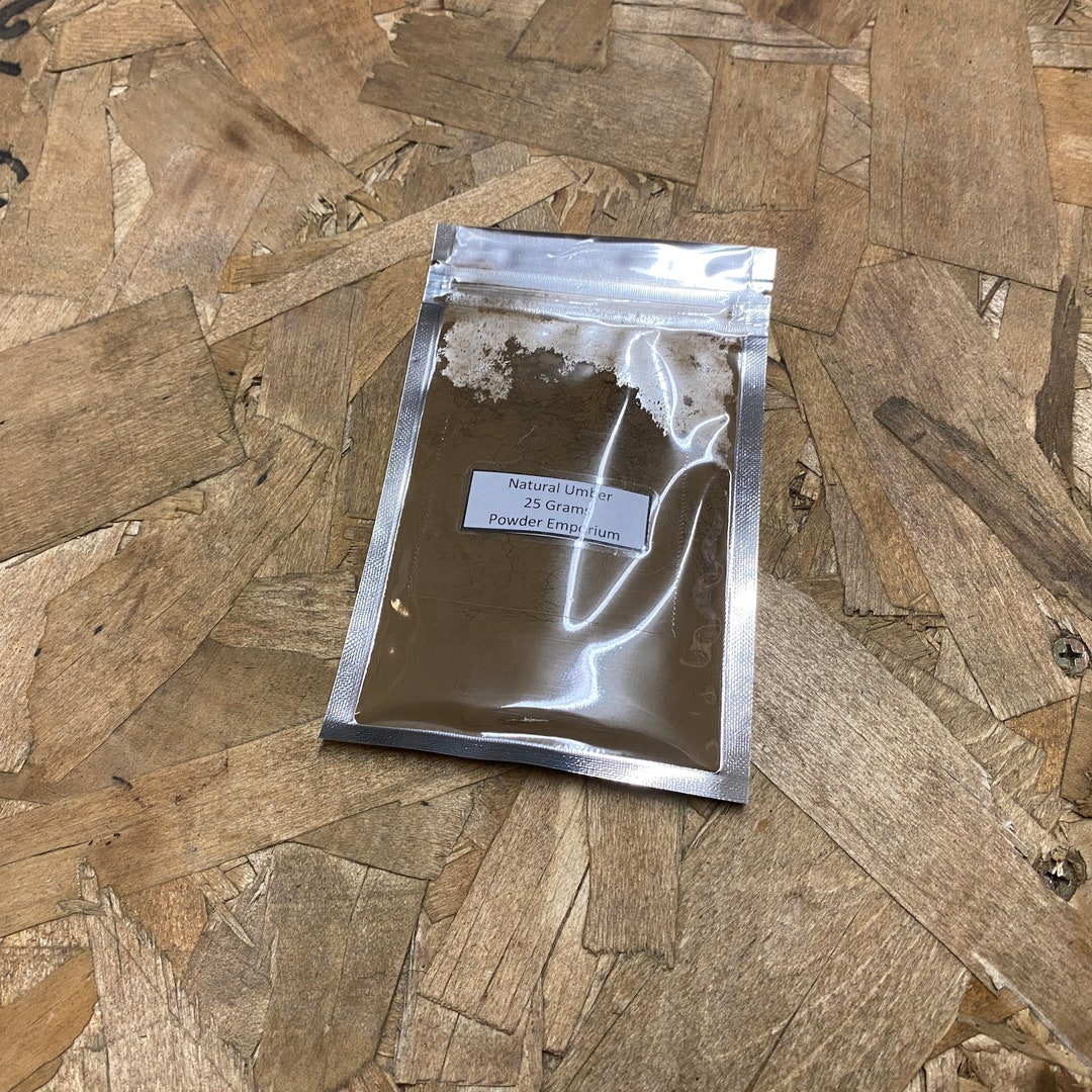 Natural Umber Ocher Pigment - 25 to 100 Grams Natural Pigment - Etsy