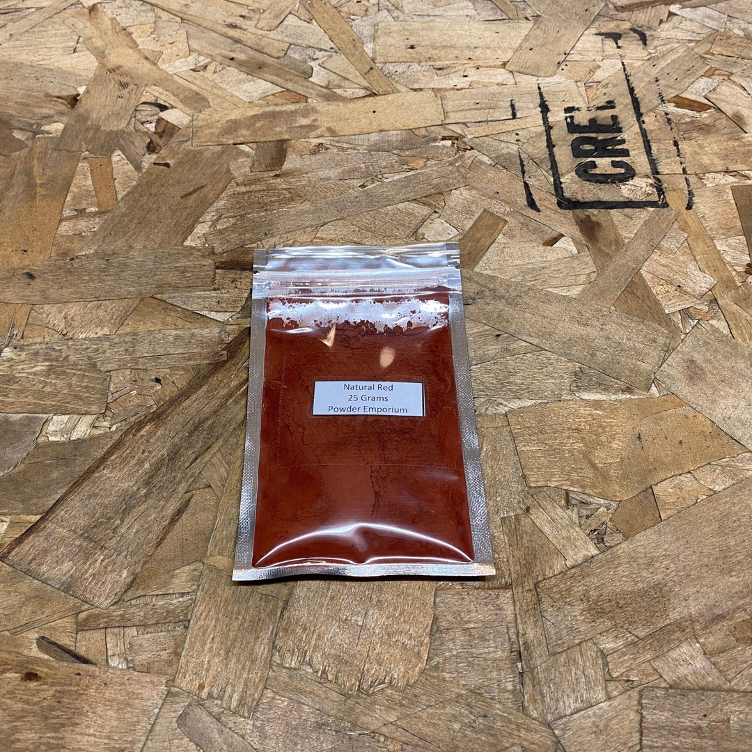 Natural Red Ocher Pigment - 25 to 100 Grams Natural Pigment - Etsy