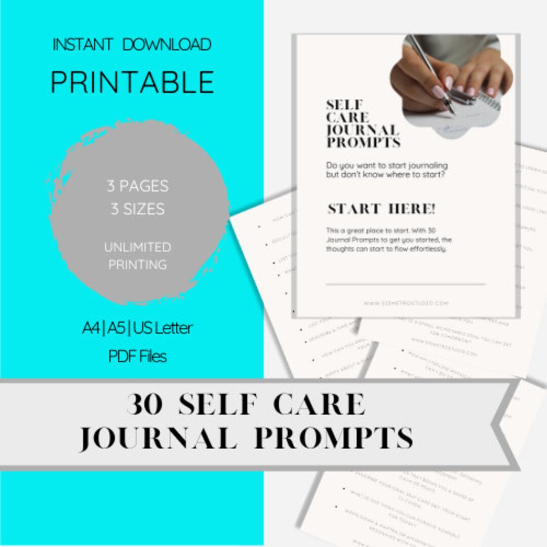 30 Self Care Journal Prompts | Journaling for Beginners | Journaling ...
