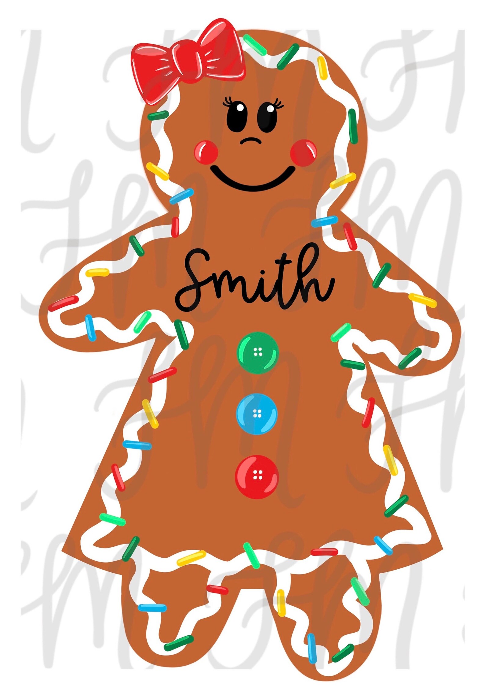 Christmas Gingerbread Man Door Hanger - Etsy
