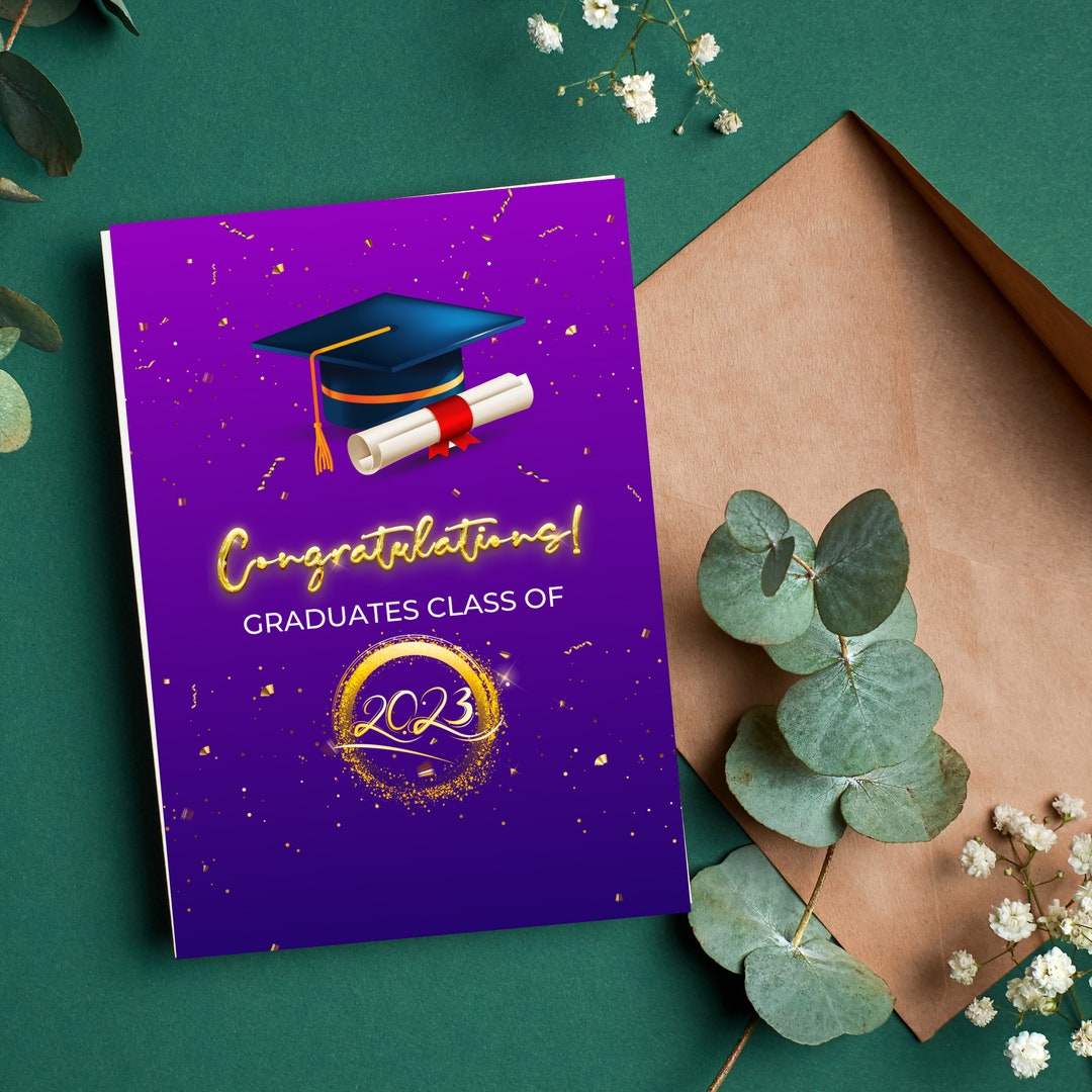 Personalised Graduation Card Custom Graduation Card - Etsy