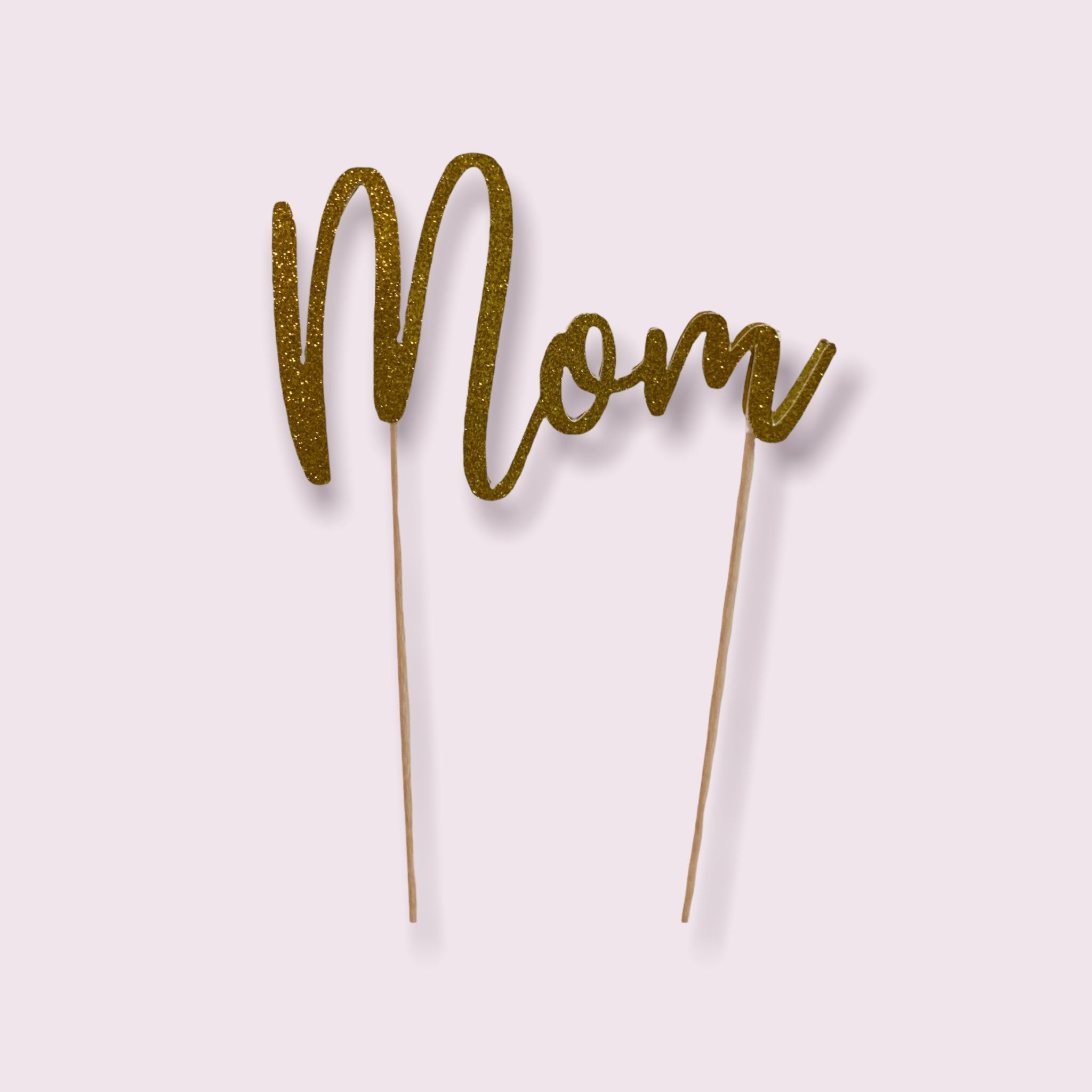 Custom Glitter Cake Topper - Etsy