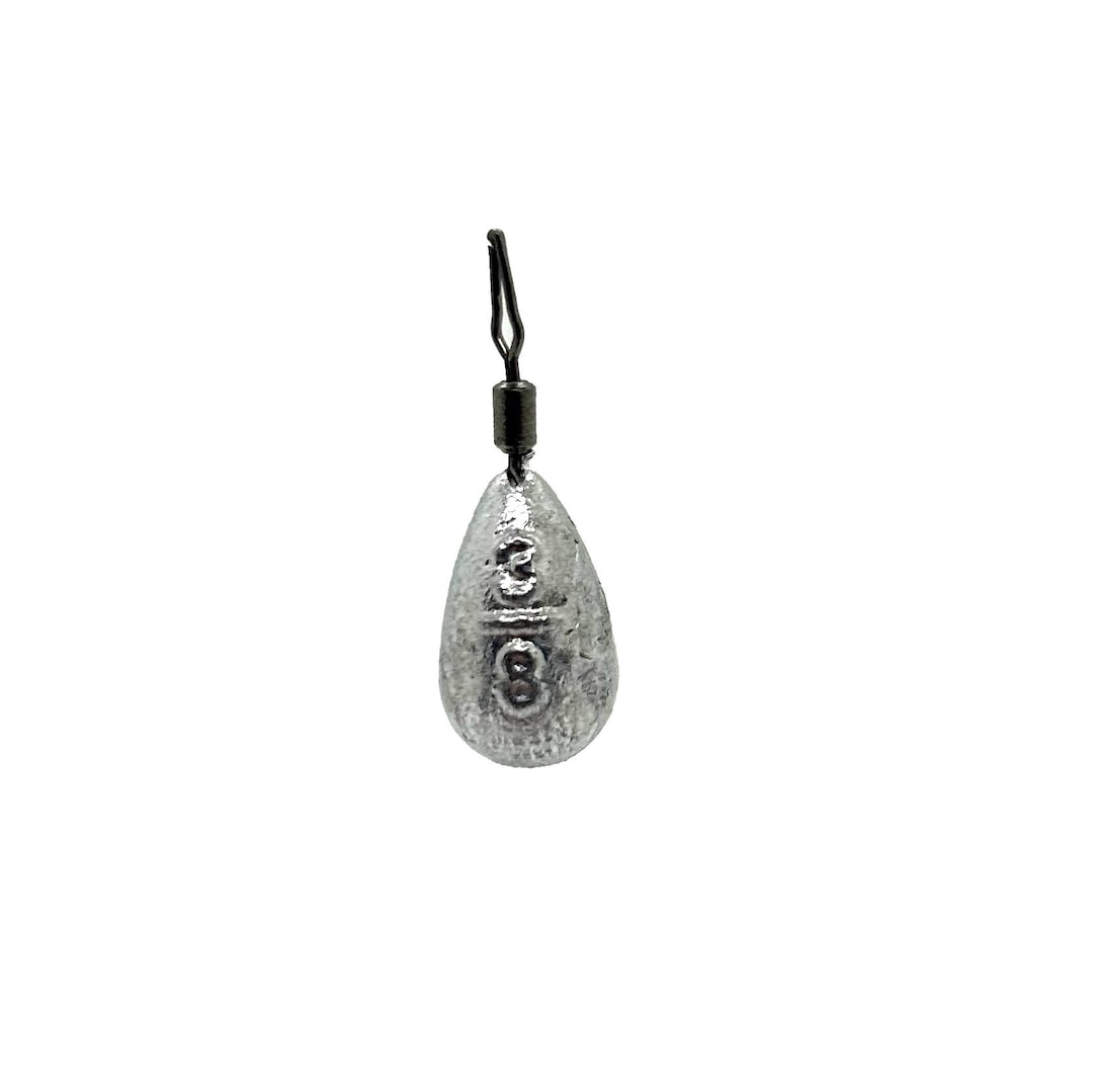 Teardrop Dropshot Weights - 10 per Pack - Etsy
