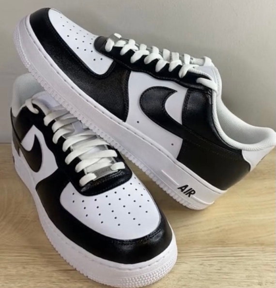 Custom Air Force 1 Black - Etsy
