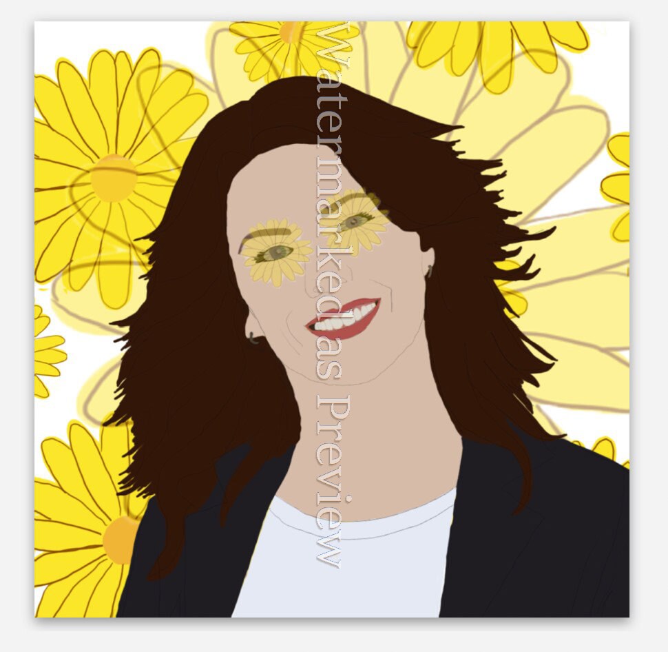 Lorelai daisy Child Sticker Gilmore Girls - Etsy
