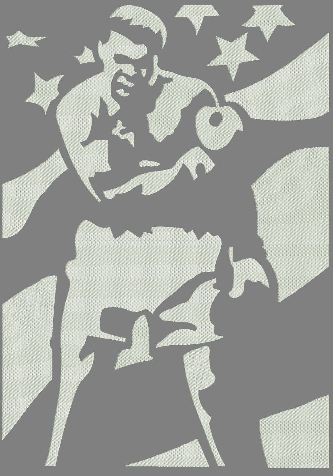 MUHAMMAD ALI Embroidery Design digital for Machine - Etsy