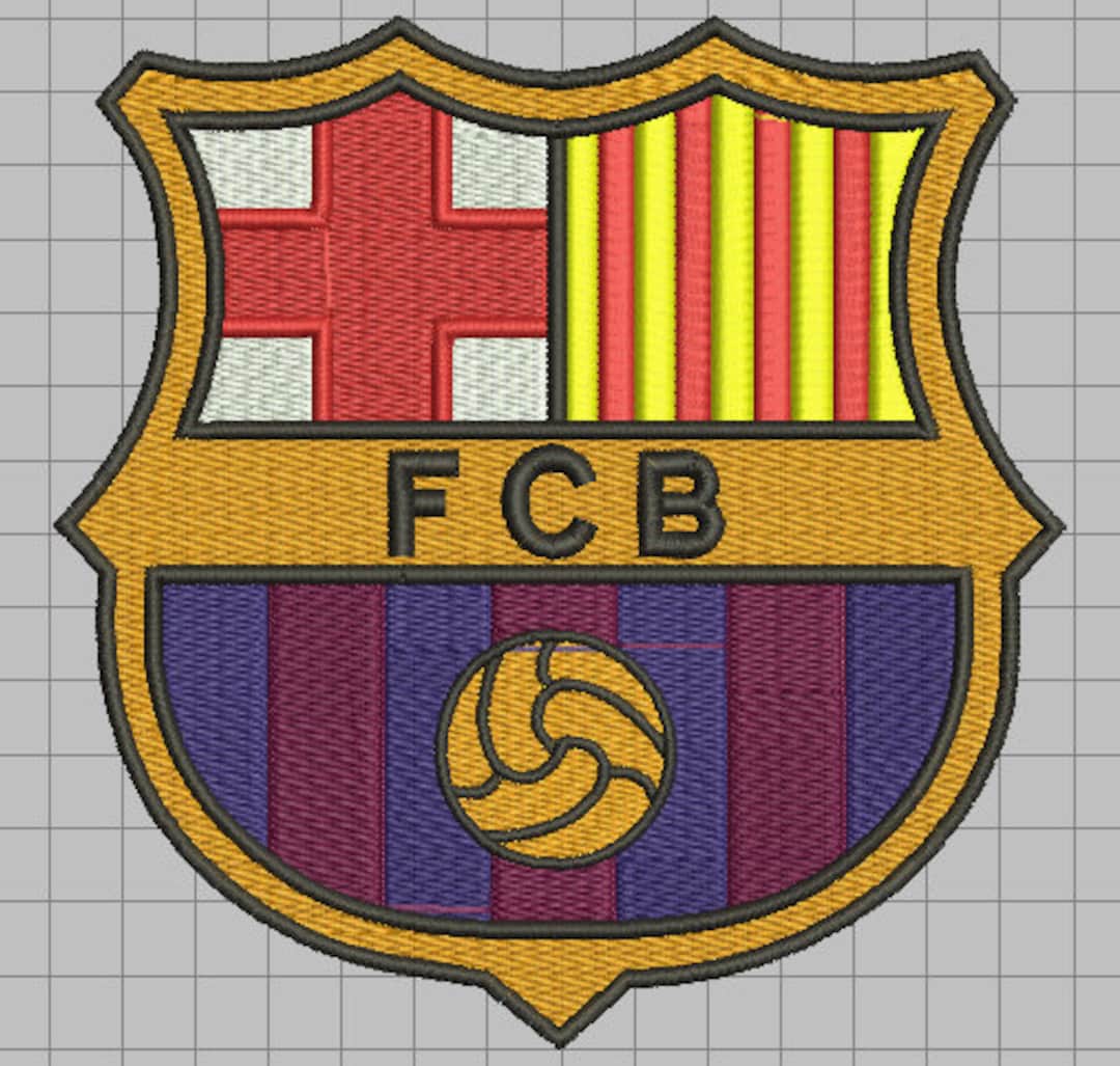 Barcelon FC Embroidery Design - Etsy