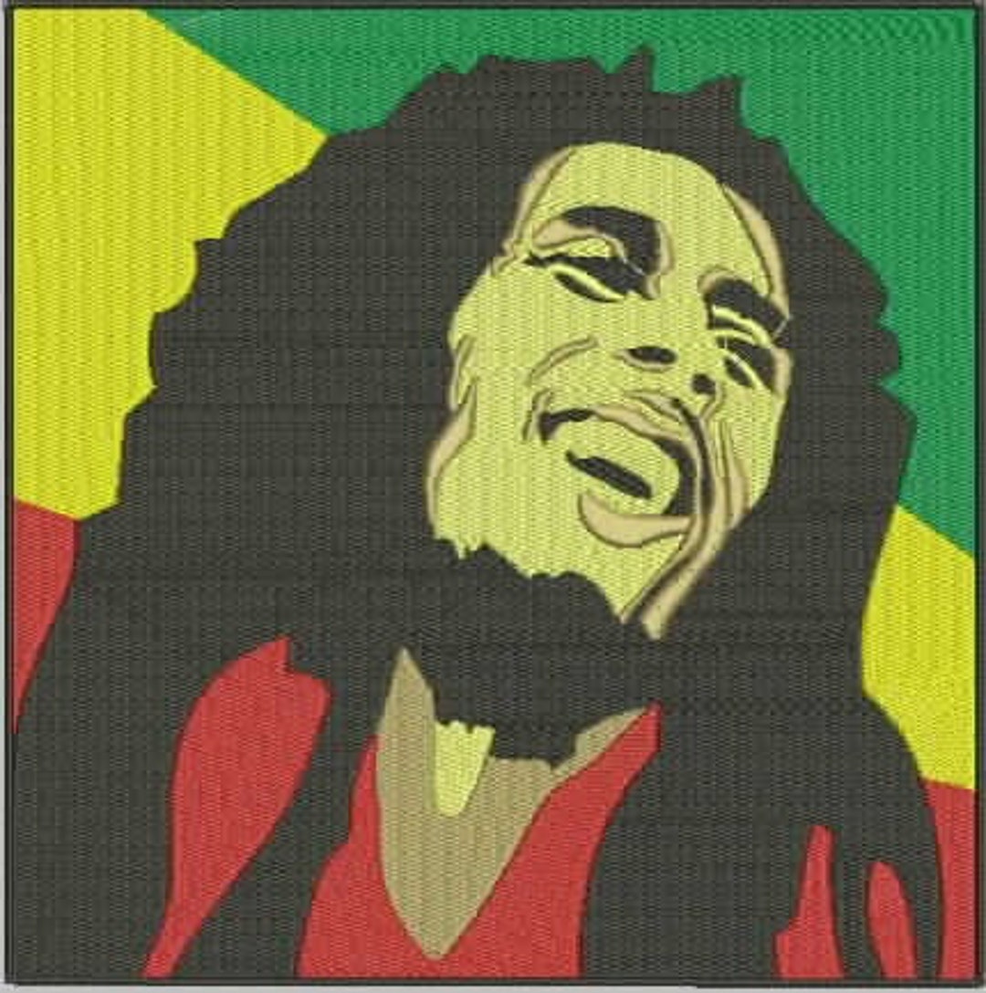Bob Marley EMB (digital for Machine) - Etsy