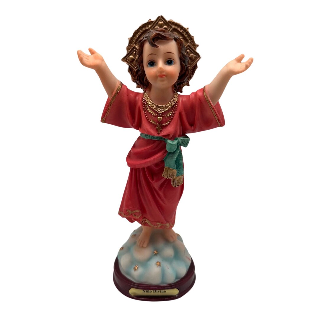 Divine Child Jesus Resin Statue, Religious Icon, Catholic Home Decor ...