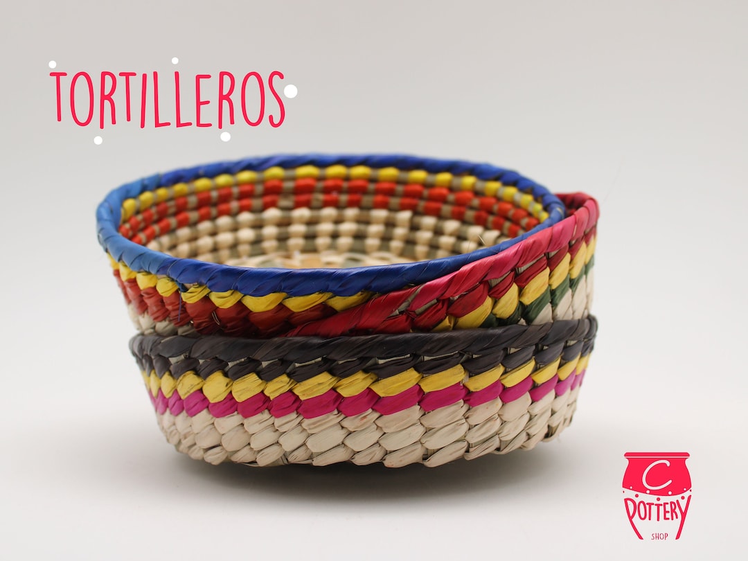 Tortilla Warmer, Tortilla Container, Palm Tortilla Holder, Mexican Palm ...