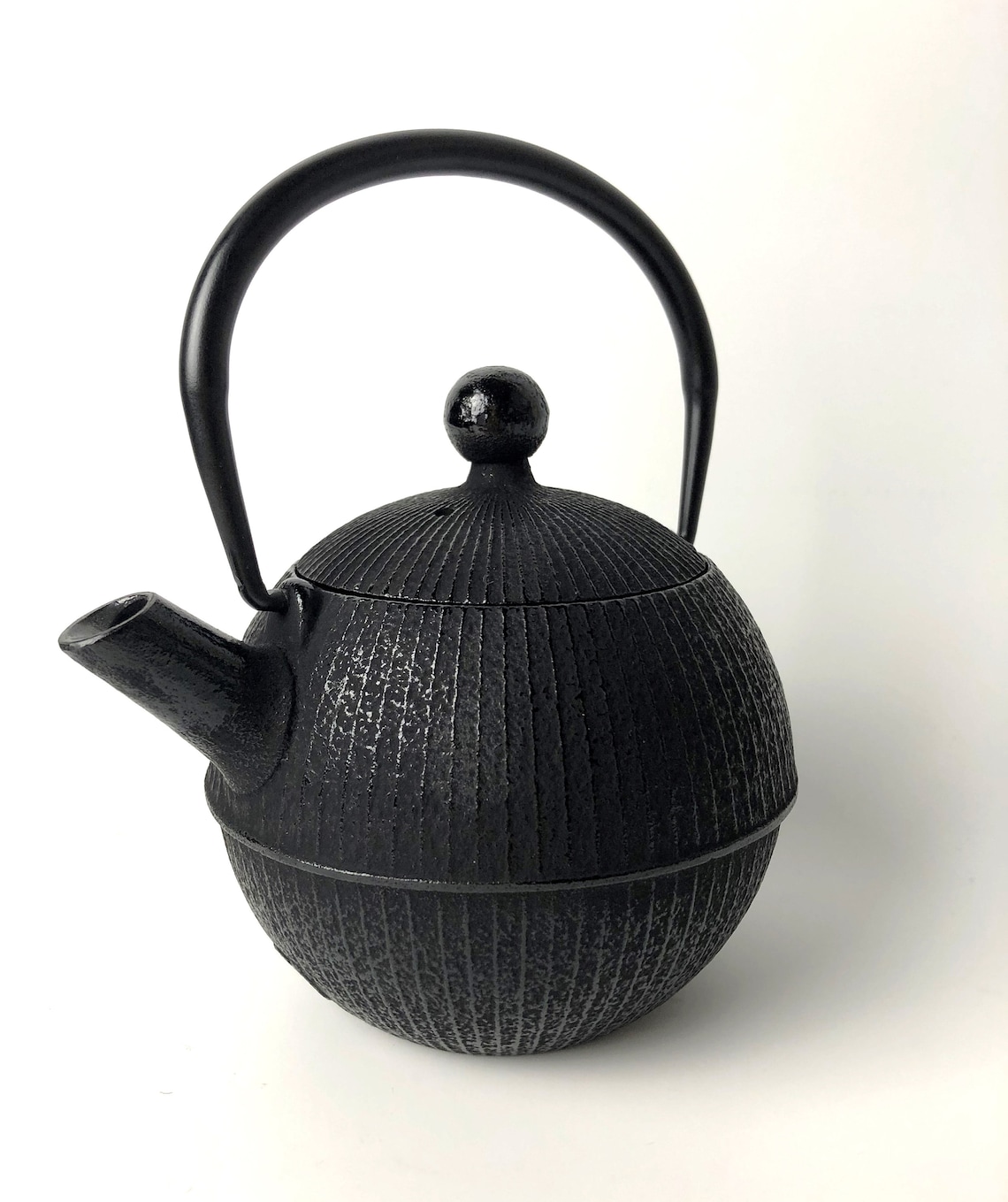 0.5l/17oz Japanese Teapot Black Enameled Authentic Nanbu - Etsy