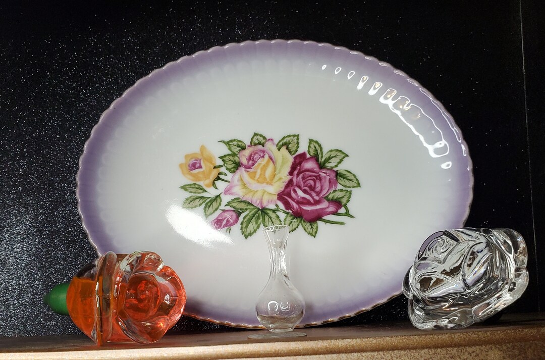 Rose Vanity Display Set - Coty Perfume - French Perfume - Etsy