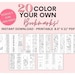 20 Printable Bookmarks for Kids to Color Library Activity for Kids ...