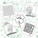 10 St. Patricks Day Coloring and Activity Pages for Kids 8.5 X 11 ...