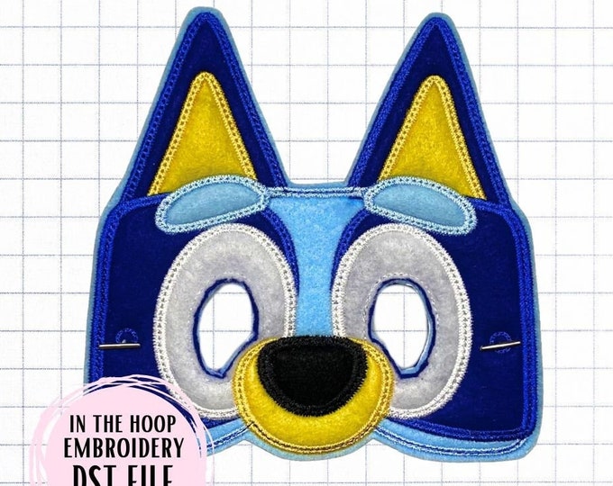 Deluxe Bluey Mask - Etsy