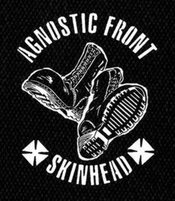Agnostic Front Skinhead Sticker | Etsy